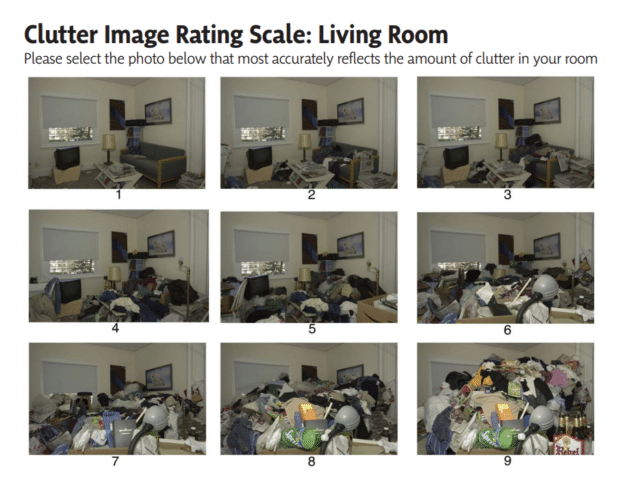 Hoarding Clutter Image Rating Scale - Benjamin Rose